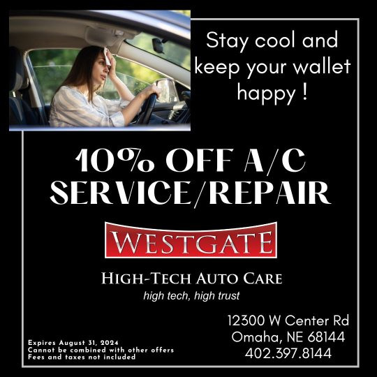Check Out Our Auto Repair Specials in Omaha, NE | Westgate High Tech ...